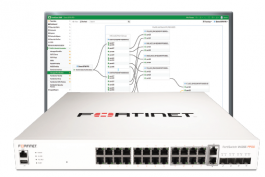 Fortinet FortiSwitch-108F-FPOE L2+ management switch with 8xGE + 2xSFP ...