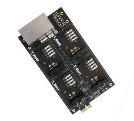 Yeastar EX08 Expansion Board with eight external RJ11 ports and four ...